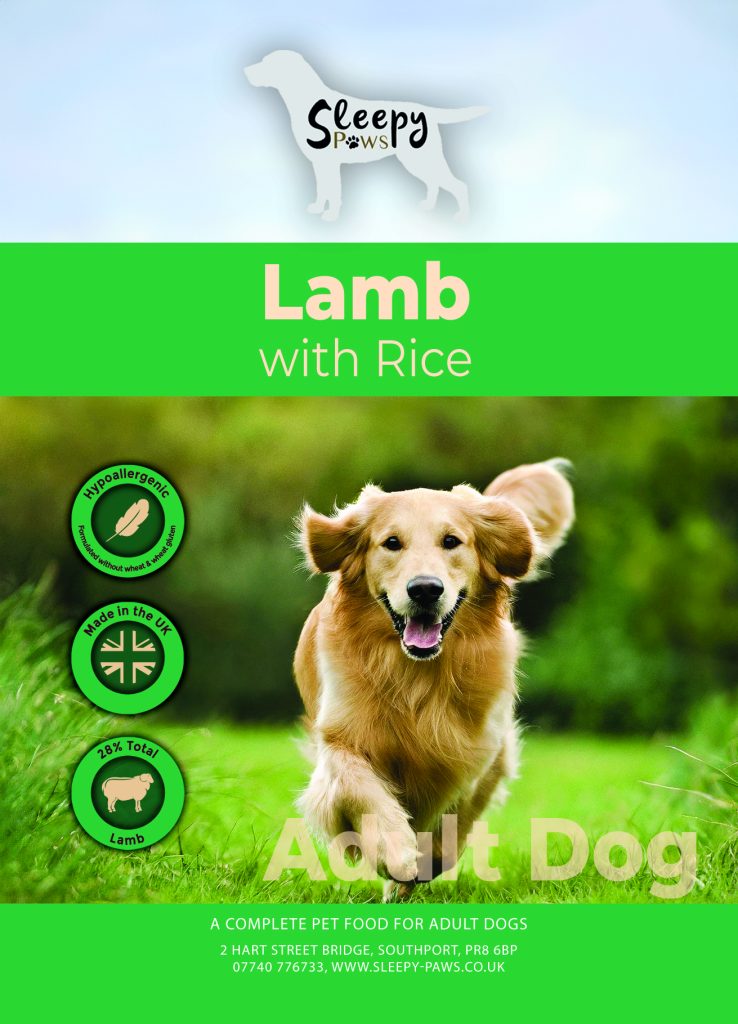 Super Premium Adult Lamb and Rice - Sleepy Paws