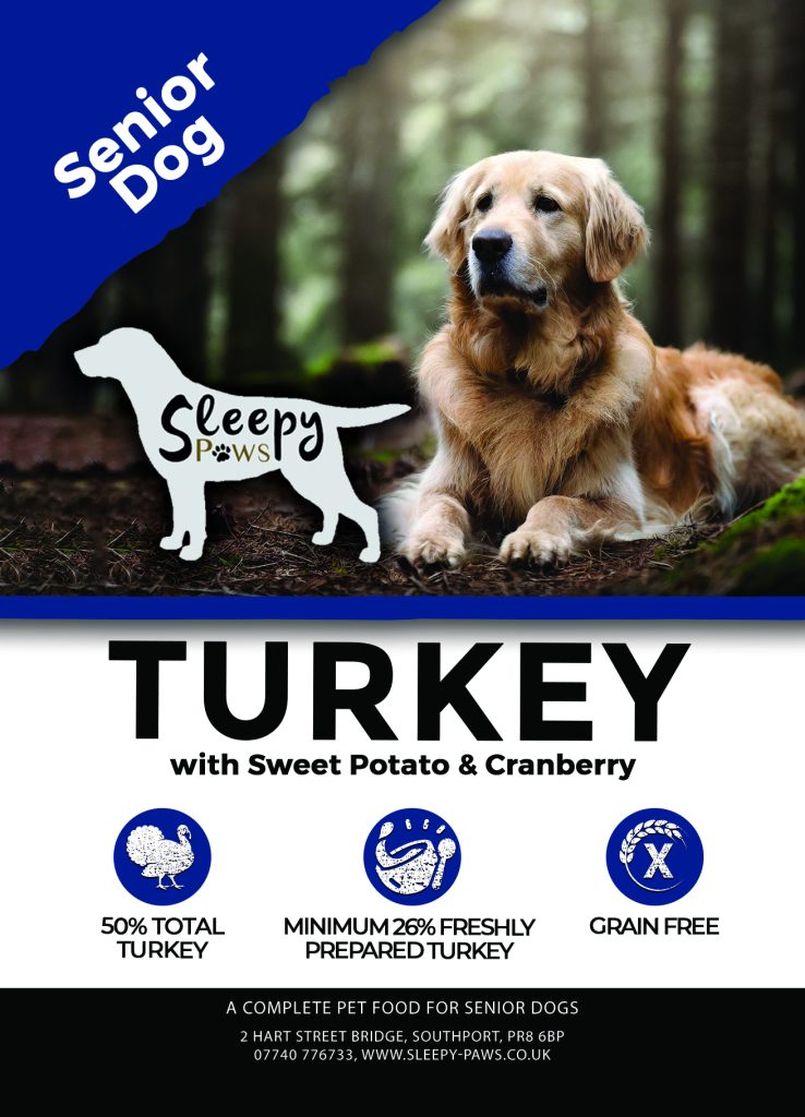 Grain Free Senior Turkey - Sleepy Paws
